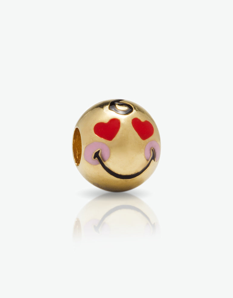 Emoticons - Charm In Love Boy Gold Cod. 0.06368– Idee Preziose